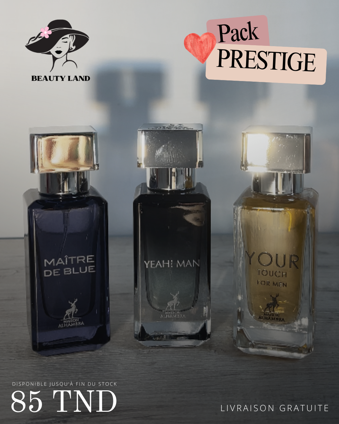 PACK PRESTIGE – Beautylandtunisie